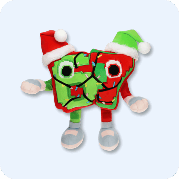 67 Festive Plush | Official 67 Steal A Brainrot Plush Store